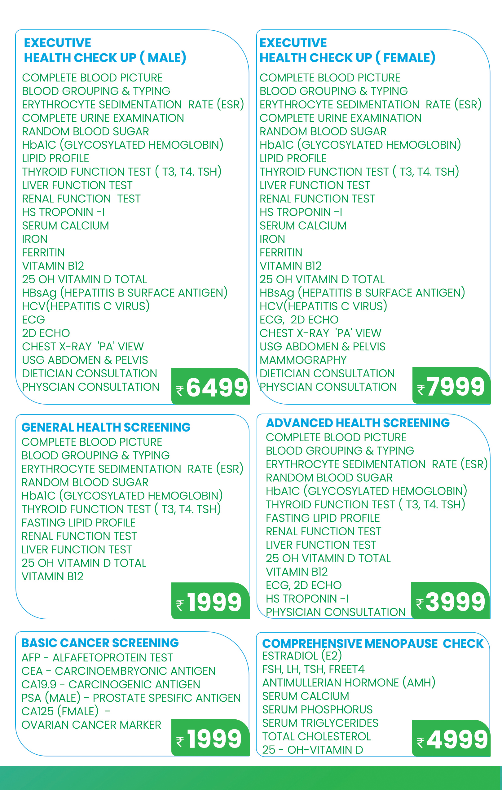 Health Packages in Vijayawada - Negen Diagnostics